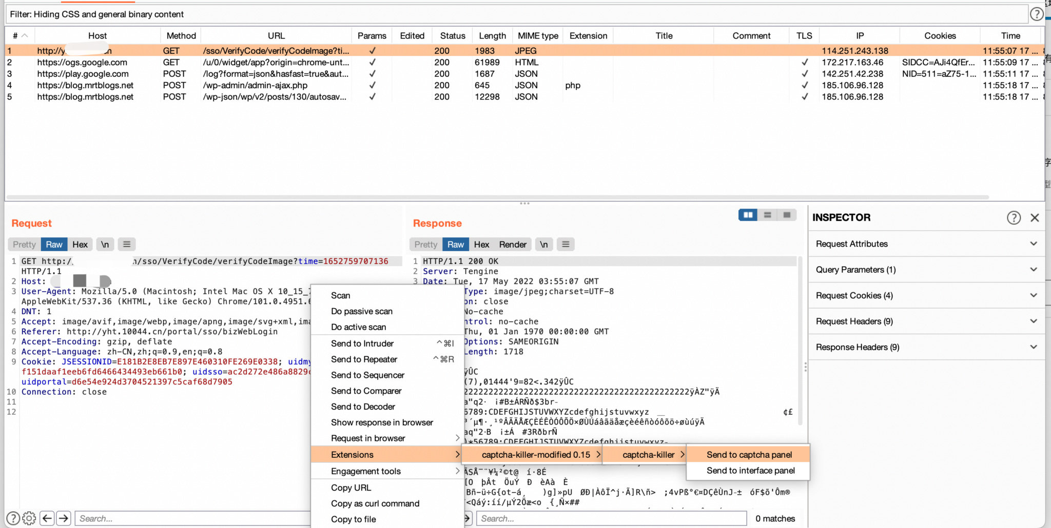 burpsuite 验证码识别插件使用（基于ddddocr） – loca1h0st's Blog