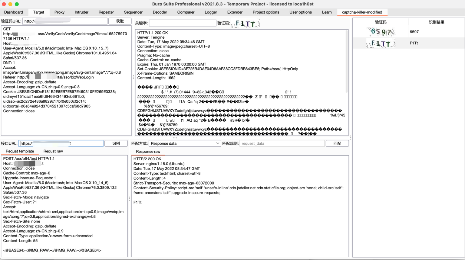 burpsuite 验证码识别插件使用（基于ddddocr） – loca1h0st's Blog