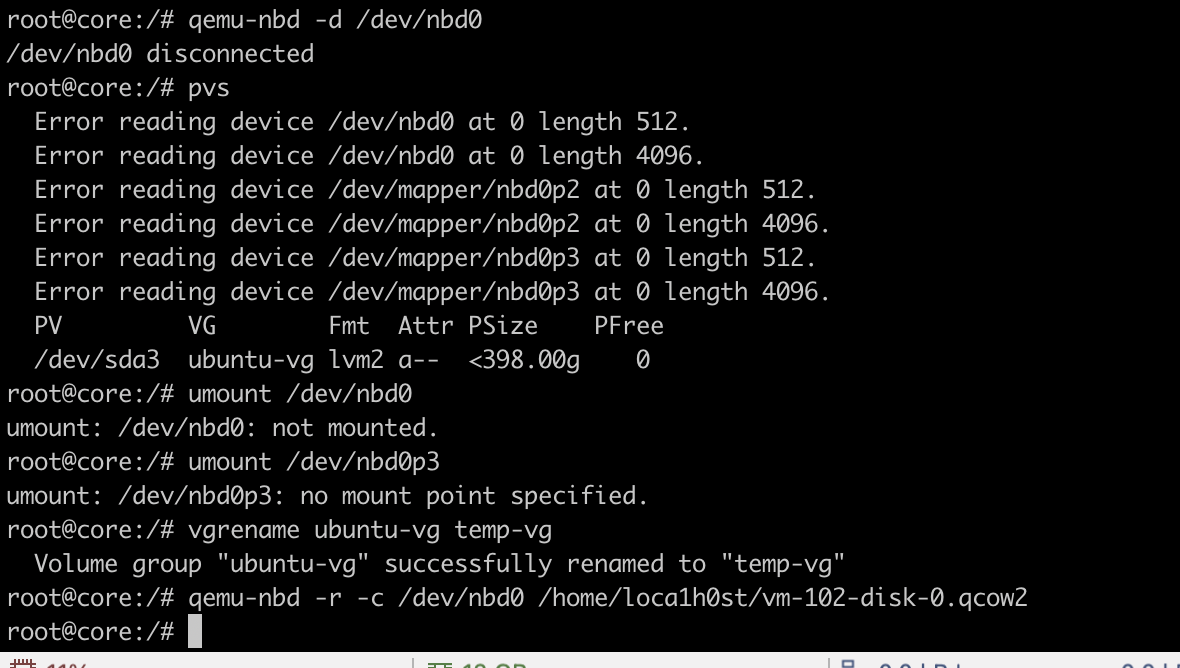 PVE 7.x下的qcow2+lvm虚拟机文件找回记录 – loca1h0st's Blog